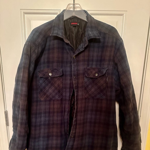 Wolverine | Jackets & Coats | Mens Wolverine Quilted Flannel Jacket Xl ...